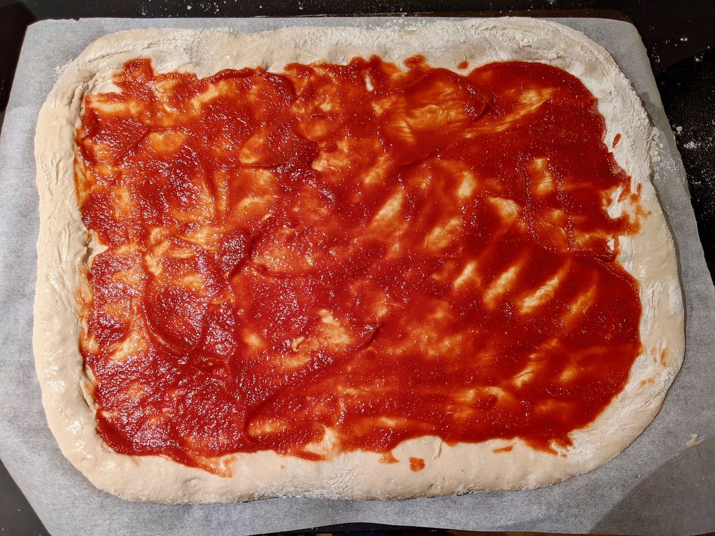 Ma pâte à pizza facile au levain - Le Pain de Papa